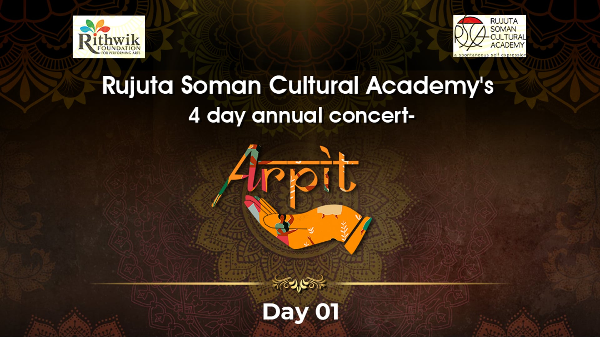 Arpit 2020 Day 01 | Rithwik Foundation for Performing Arts